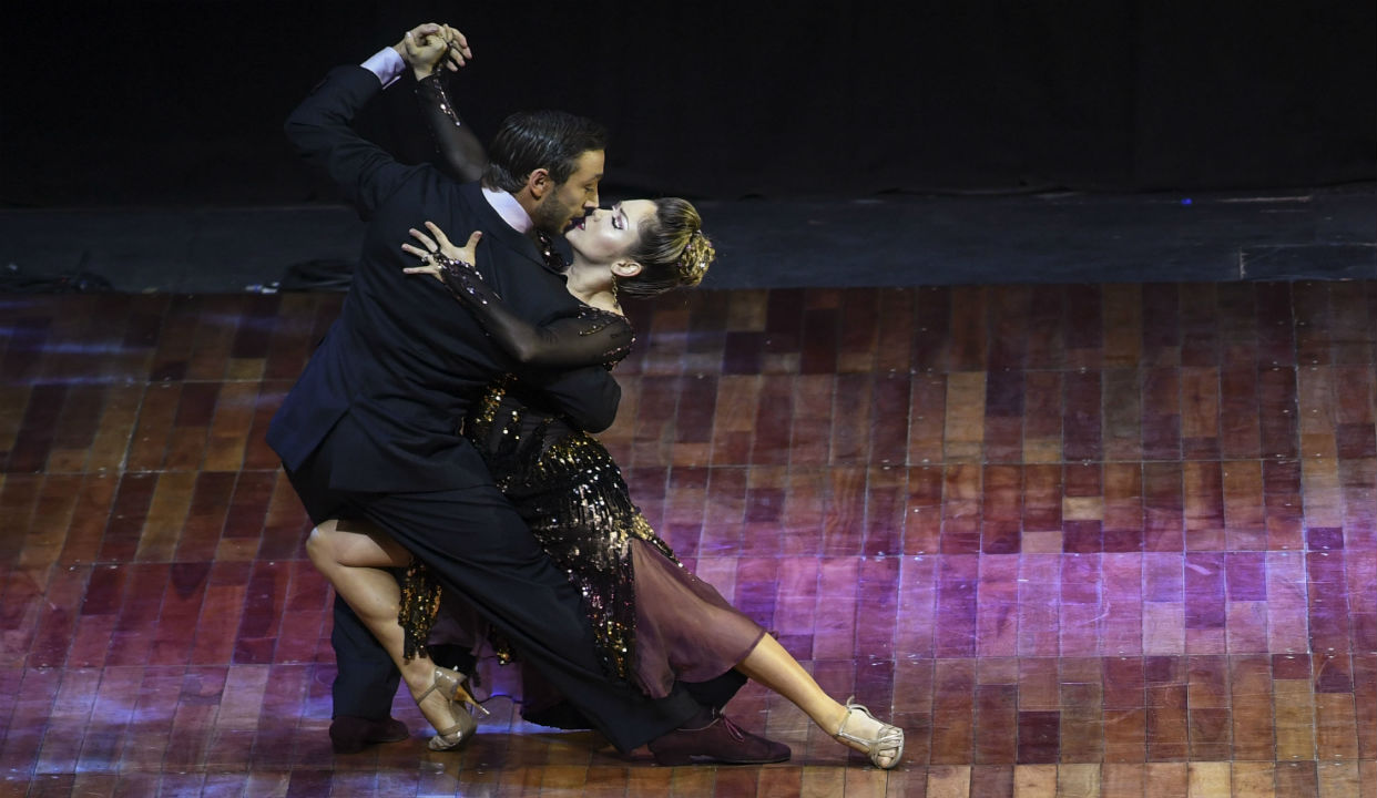 Una pareja rusa y una argentina, campeones del Mundial de Tango