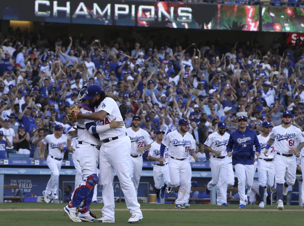 Los Dodgers se titularon en el oeste por sexto año consecutivo