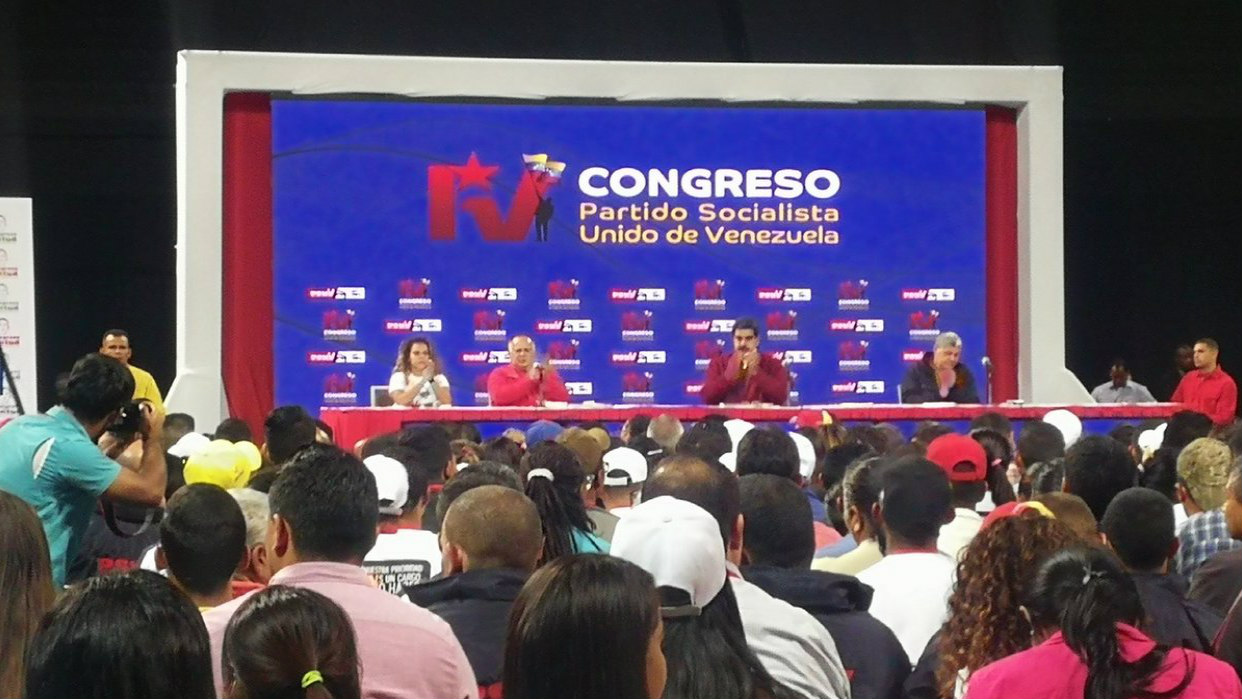 Maduro participa en clausura de la plenaria del IV Congreso del PSUV Maduro participa en clausura de la plenaria del IV Congreso del PSUV