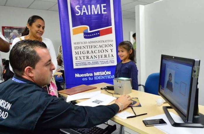 Saime informó que se han cedulado 381 mil venezolanos en lo que va de año