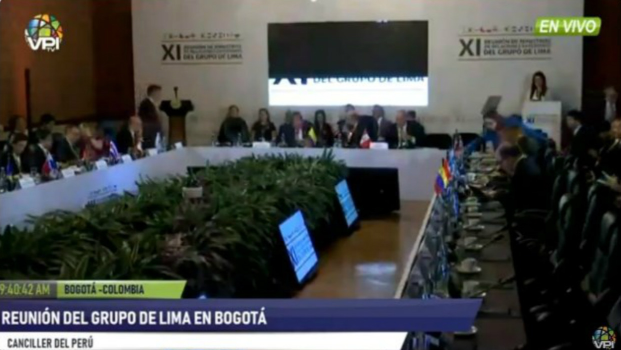 Grupo De Lima Comienza Reunión Sobre Venezuela