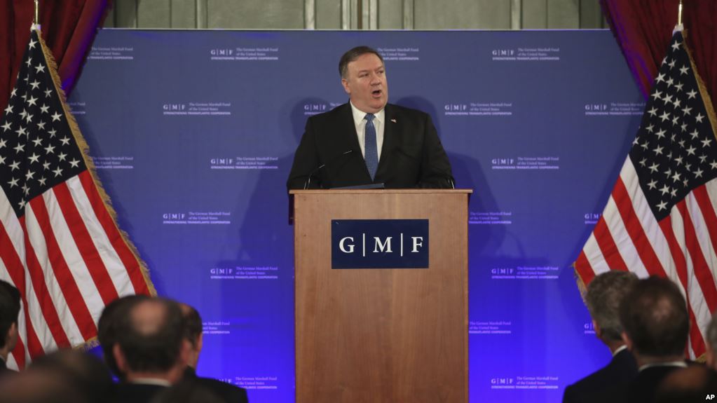 Pompeo advierte en la OTAN sobre Pompeo advierte en la OTAN sobre
