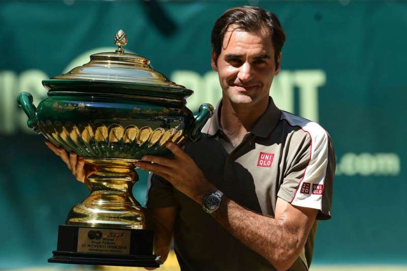 Roger Federer conquista por décima vez el título en Halle