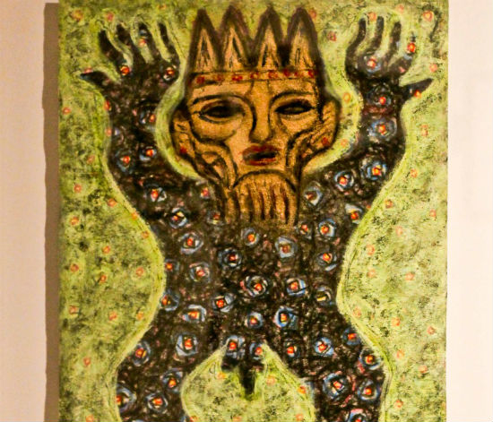 El artista David González regresa con su exposición "Color Profano"