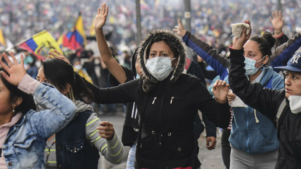 Mujeres indígenas marchan este sábado en Quito