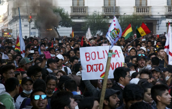 Bolivia hace frente a nuevas protestas contra la reelección de Evo Morales
