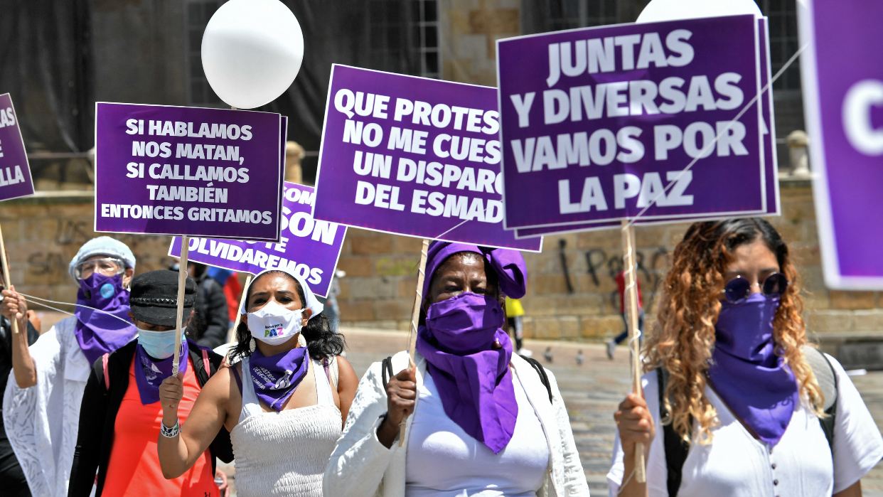 Colombianos colman las calles a 21 días del inicio de las protestas
