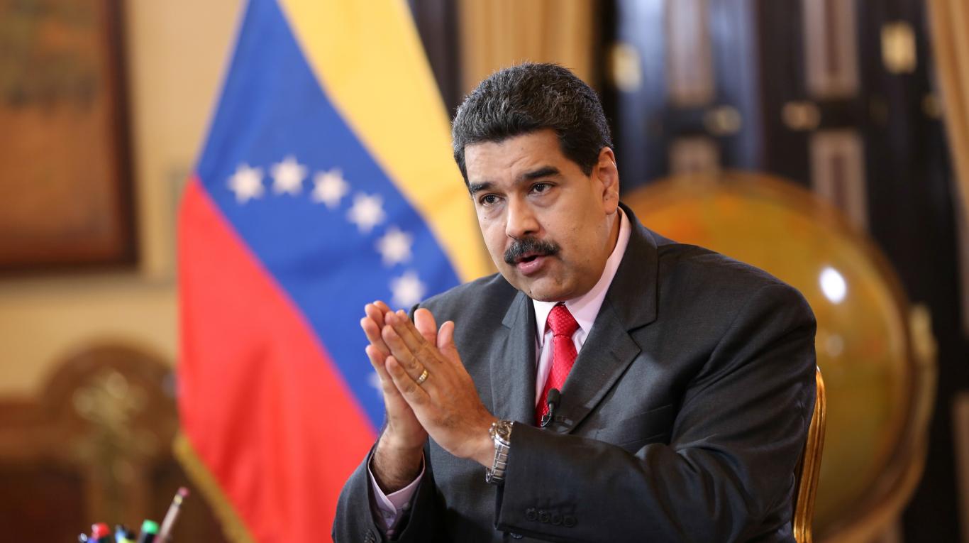 Maduro pide inversión extranjera durante una entrevista exclusiva