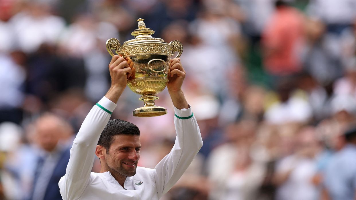 Djokovic iguala a Federer y a Nadal con 20 títulos de Gran Slam