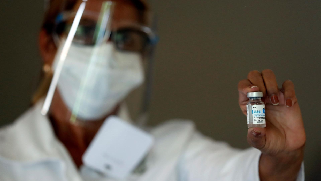 Más de un millón de dosis de la vacuna Abdala llegaron al país este ...