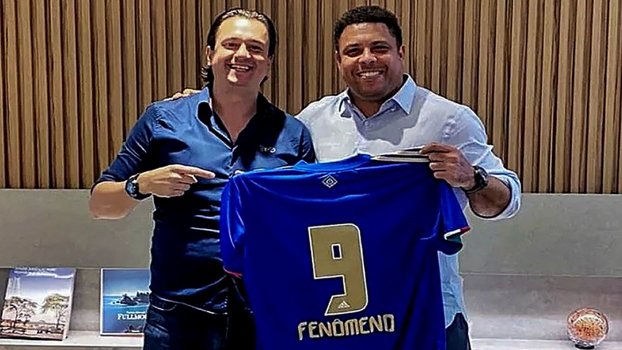 El "Fenómeno" Ronaldo es nuevo propietario del Cruzeiro de Brasil