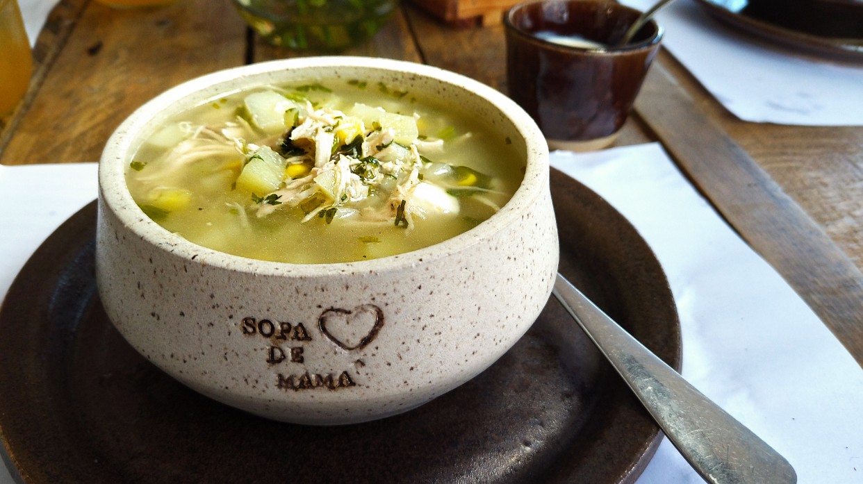 Una rica sopa de mamá