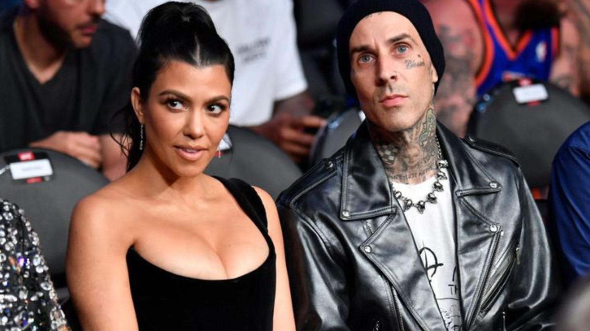 Kourtney Kardashian se casó con Travis Baker