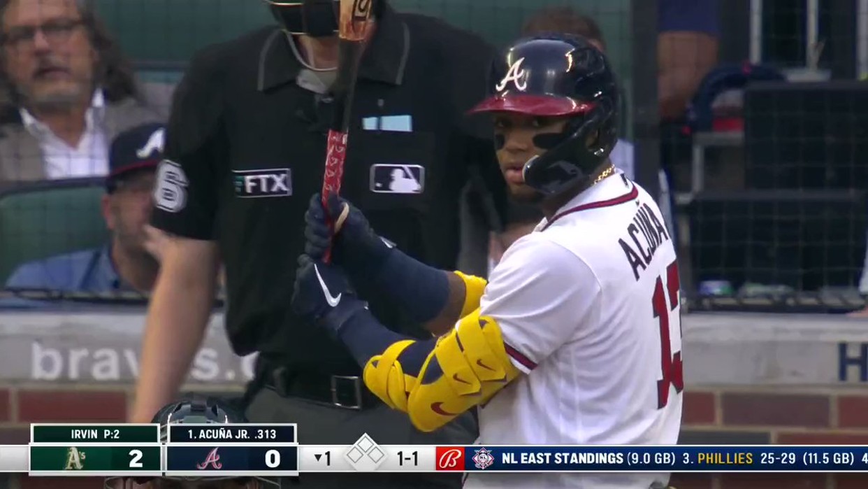 Acuña jr superó a Freddy Galvis con un par de jonrones