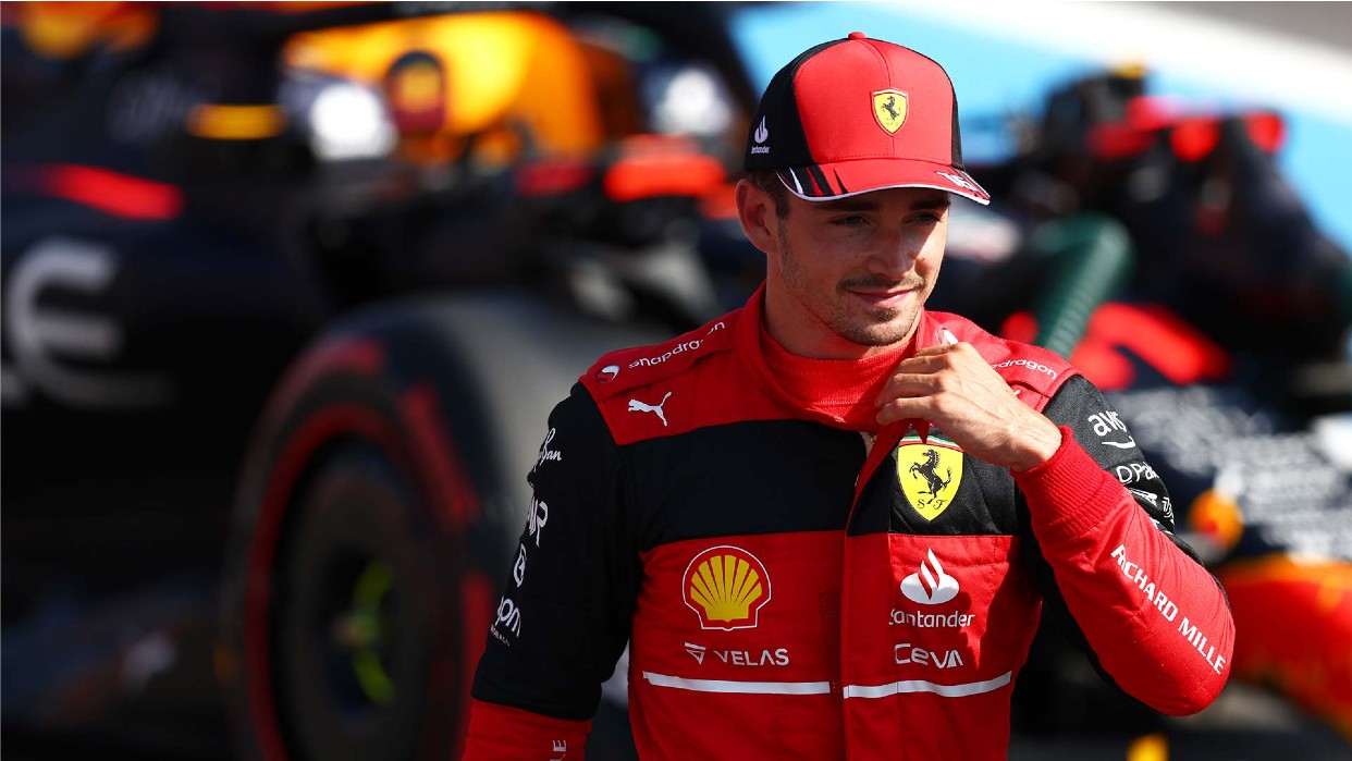 Leclerc logra la "pole" del GP de Francia por delante de los Red Bull
