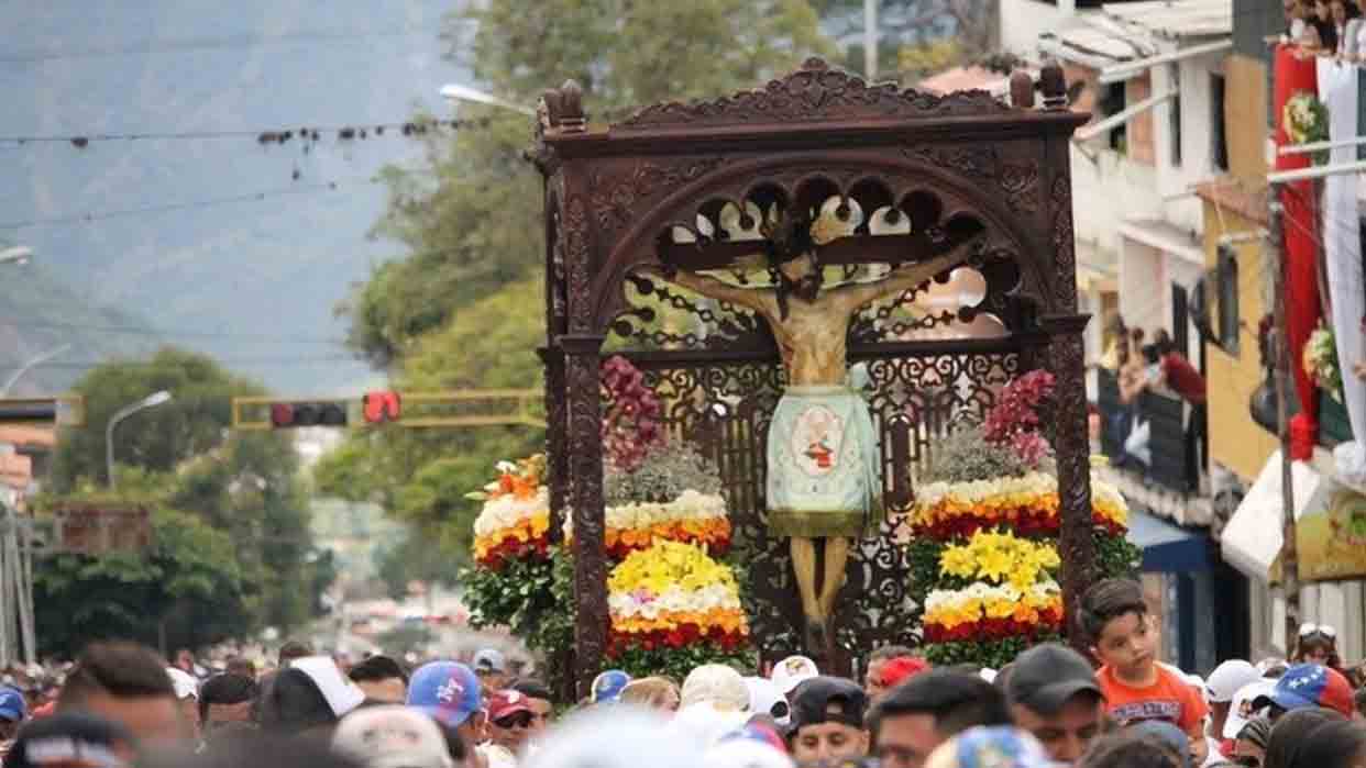 Peregrinos Se Reencuentran Con El Santo Cristo De La Grita Tras Dos