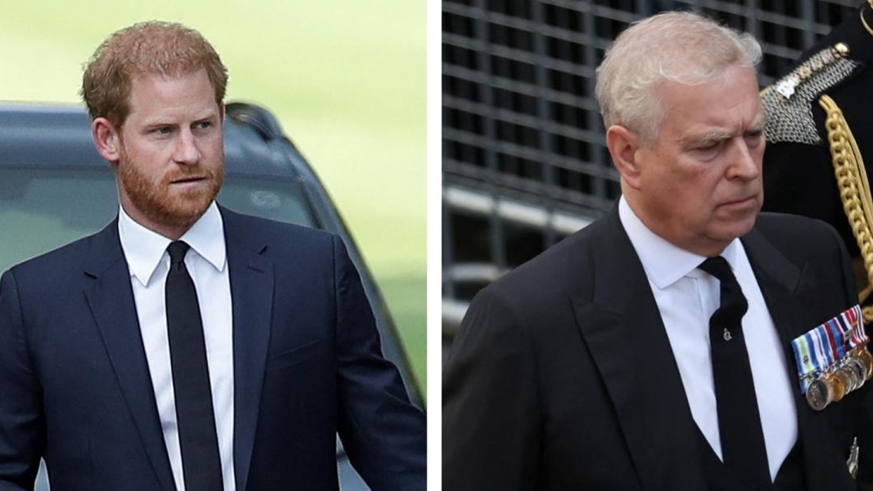 Príncipes Enrique y Andrés no podrán llevar uniforme militar en el funeral