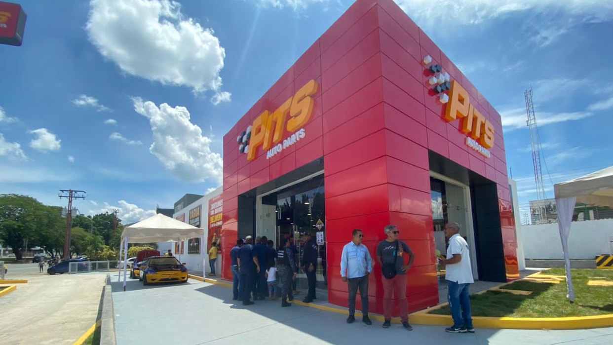 Cadena venezolana PITS AUTO PARTS llegó hasta Aragua con su cuarta tienda