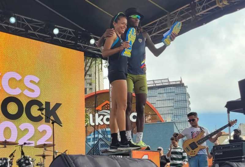 A paso de récord se corrió la emblemática Caracas Rock