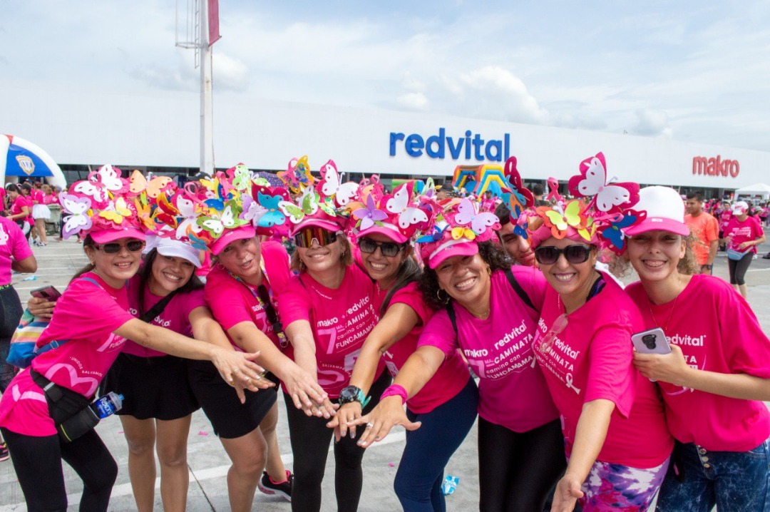 La 7ma. Caminata de Funcamama con Redvital y Makro superó el récord de ...