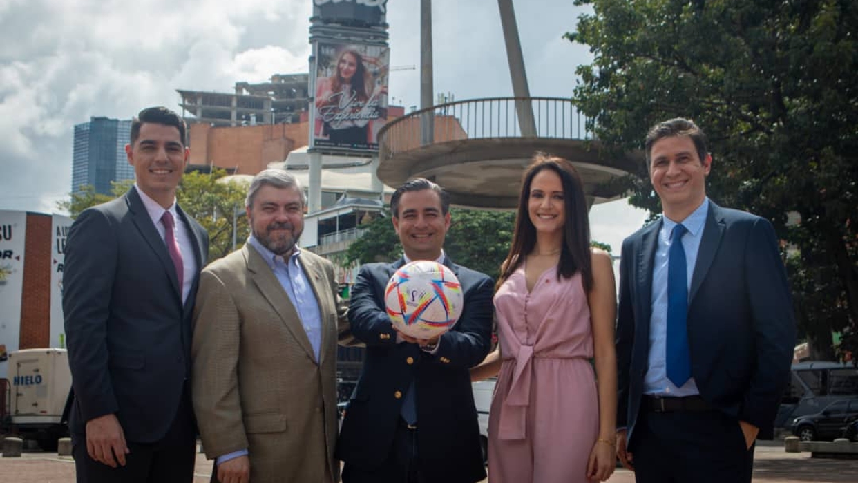 Alcaldía de Baruta celebra el Mundial de Catar 2022 en la Plaza Alfredo Sadel