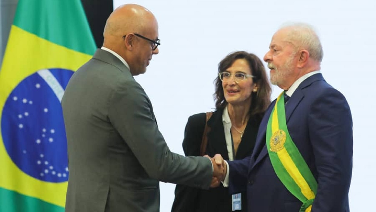 Presidente de la AN Jorge Rodríguez asistió a toma de posesión de Lula ...