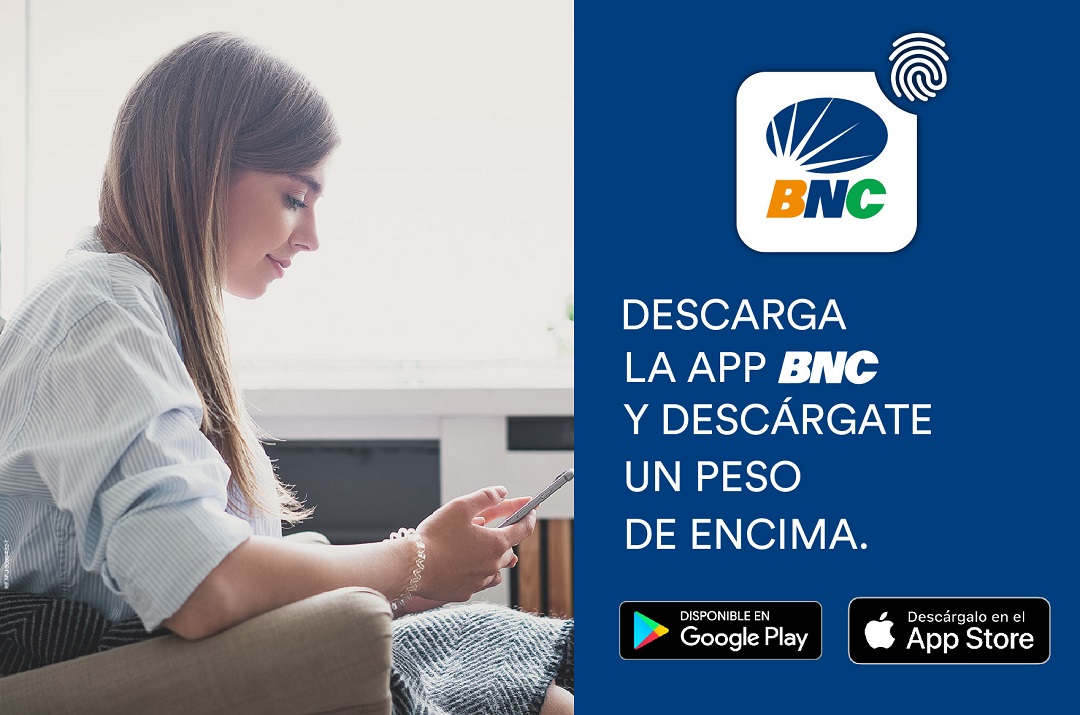 APP BNC, todas las operaciones en un solo lugar