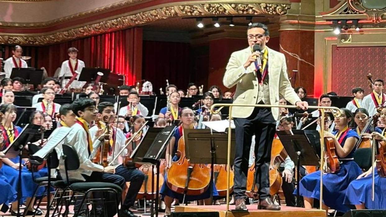 Orquesta Sinfónica Nacional Infantil de Venezuela se presentó en Ginebra