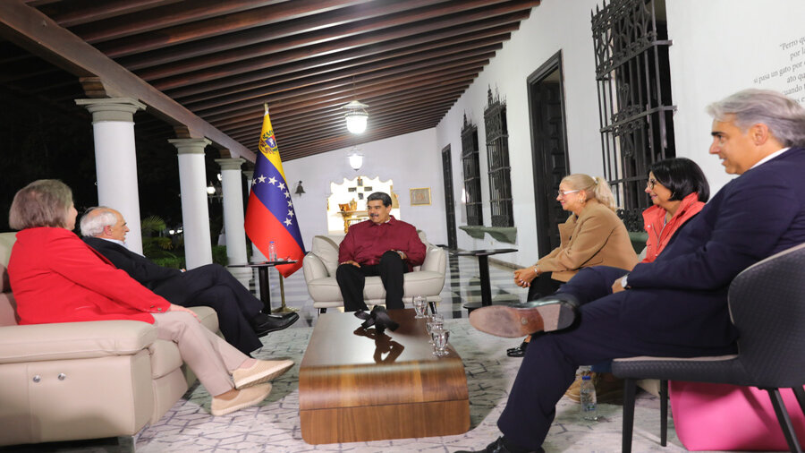 Presidente Maduro se reunió con el expresidente de Colombia Ernesto Samper