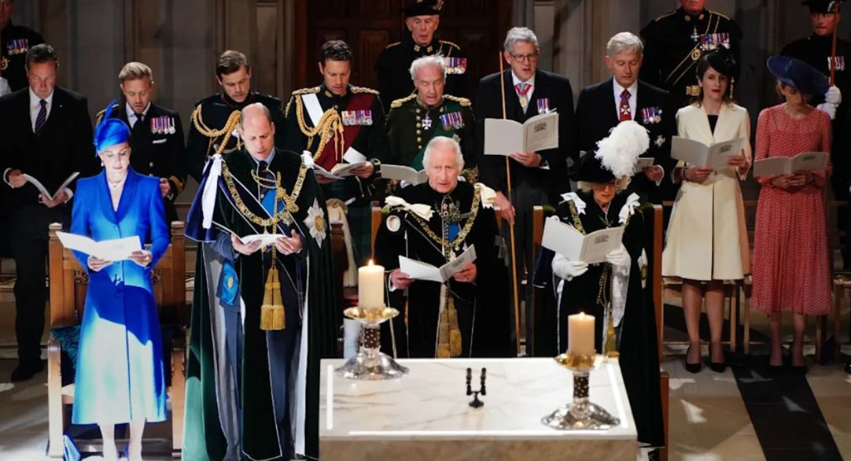 Los reyes Carlos y Camilla reciben los 'Honores de Escocia', su segunda ...