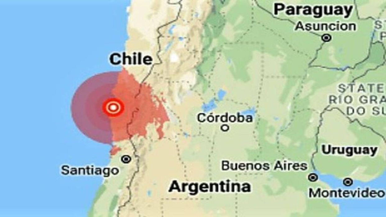 Sismo de magnitud 5,6 sacude el centro de Chile