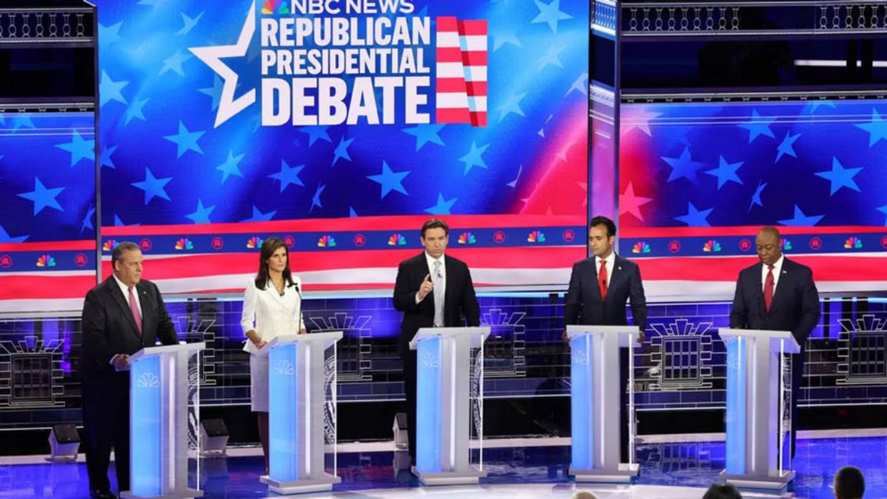 “No eres más que escoria”: El tercer debate entre los republicanos se ...