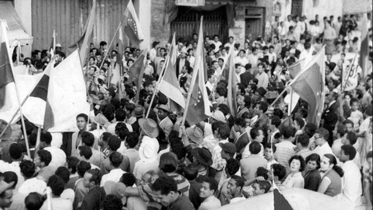 Acción Democrática conmemora los 66 años de "la democracia venezolana"