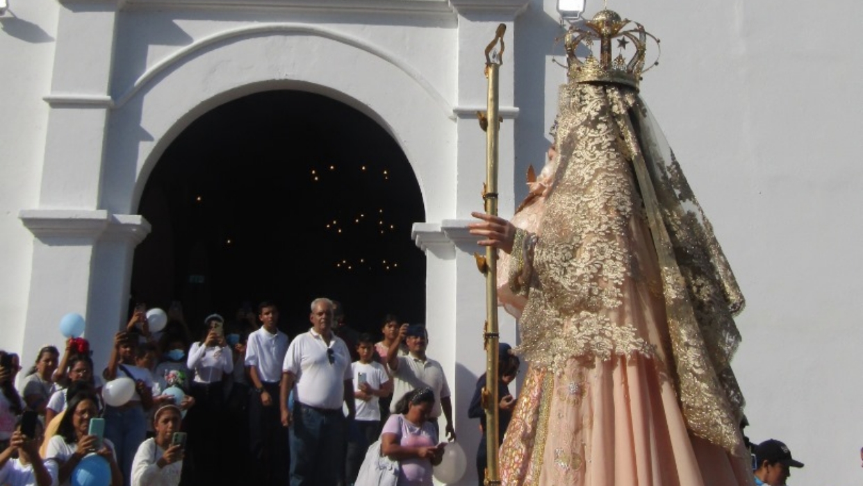 Este miércoles concluye peregrinación de la imagen de la Virgen de La Candelaria