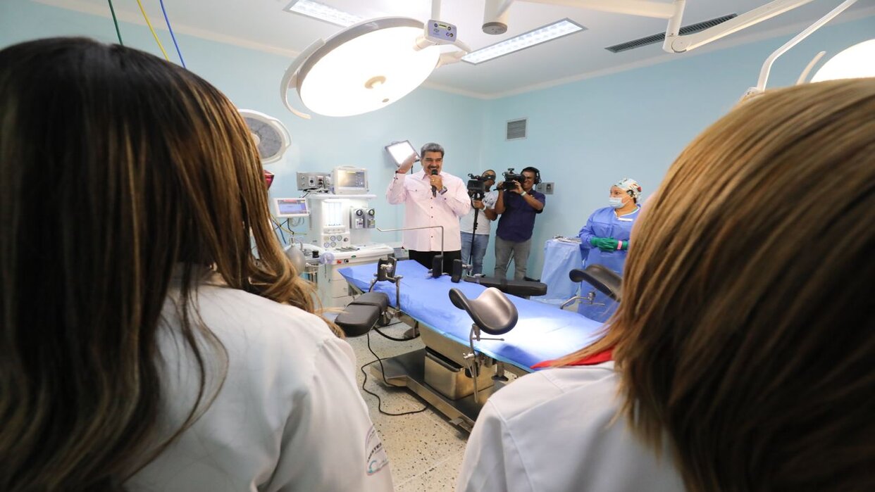 Jefe de Estado inauguró nuevas obras en el hospital Dr. Rafael Rangel ...
