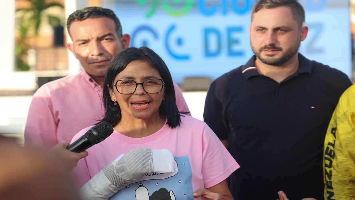 Vicepresidenta Delcy Rodríguez inauguró ciudades de paz en todo el país