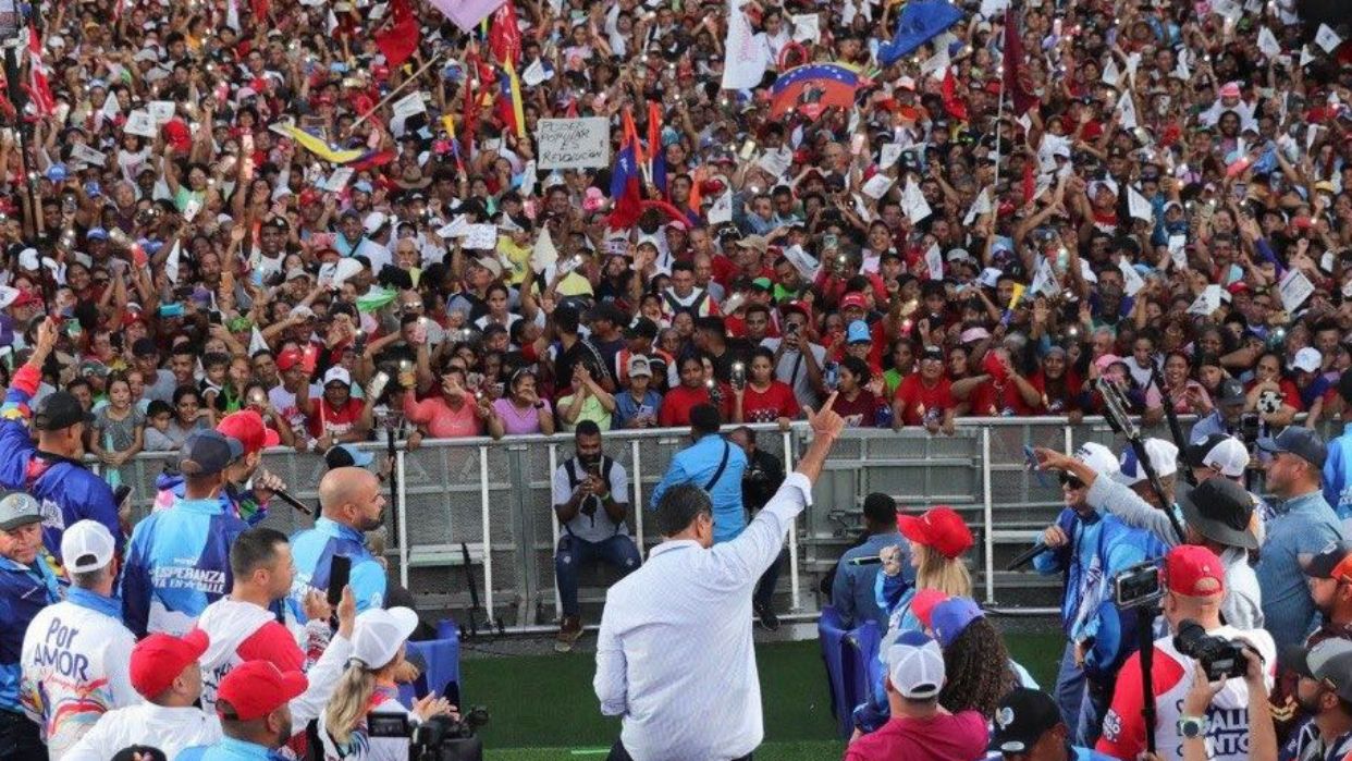 Jorge Rodríguez: Una de las más grandes movilizaciones que jamás se ...
