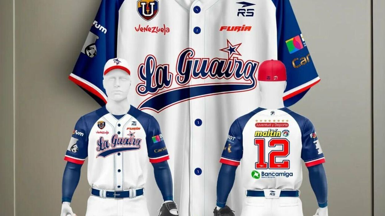 Tiburones de La Guaira presentó nuevos uniformes de cara a la temporada 2024 de la LVBP