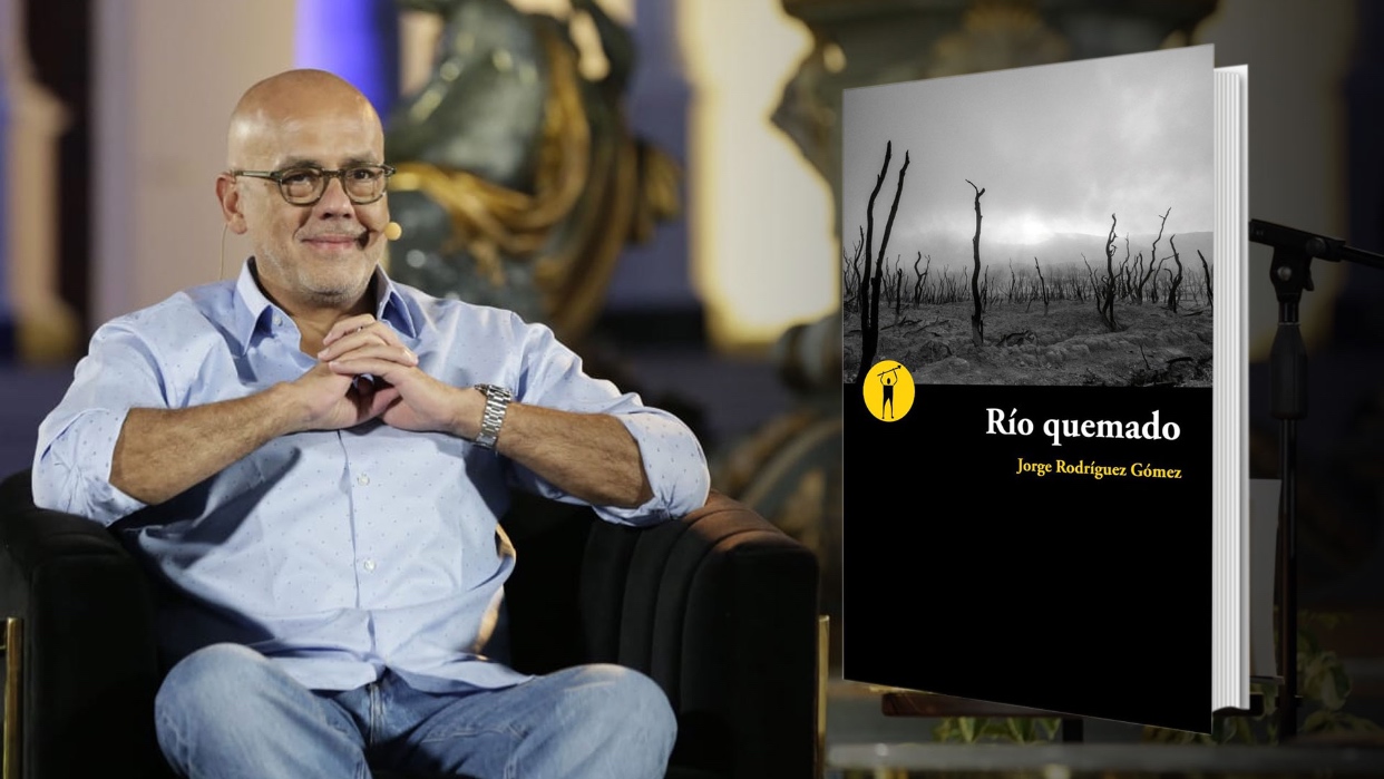 Jorge Rodríguez presentó su poemario “Río Quemado” en la 15° Feria del ...