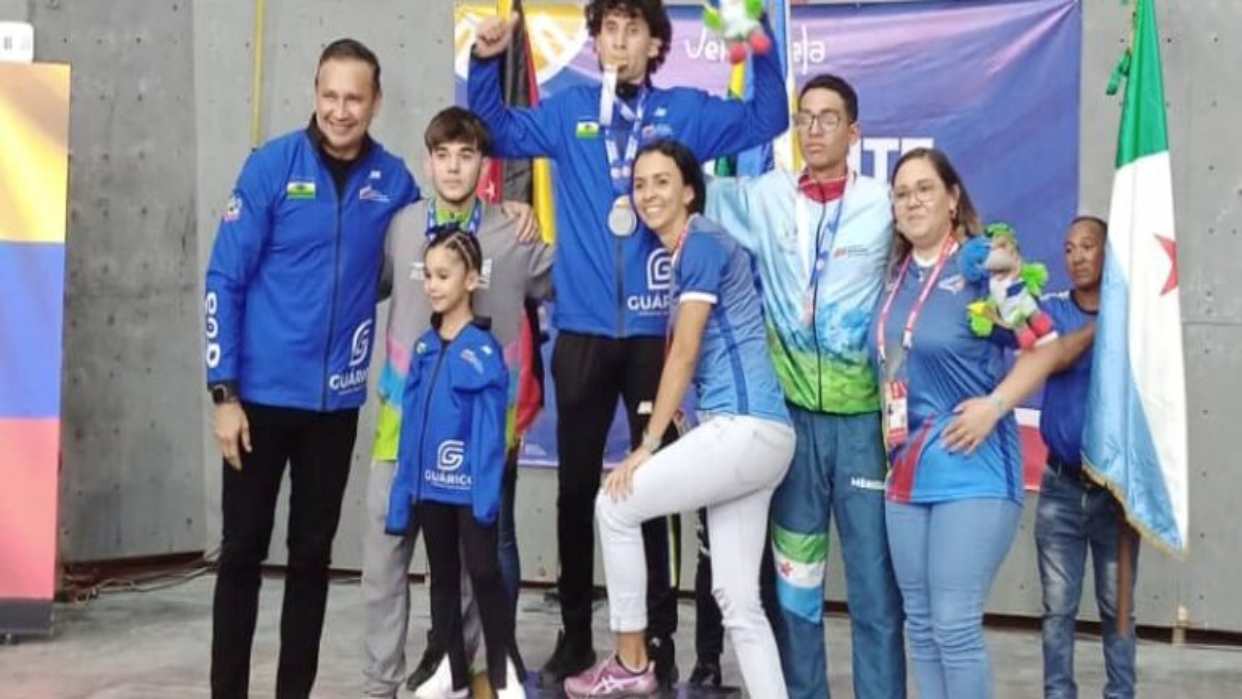 Guárico reafirma su liderazgo en la Escalada Deportiva y marca un hito en los JDN Oriente 2024