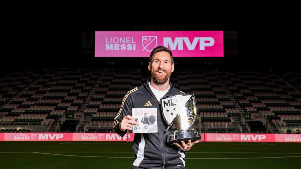 Lionel Messi es el Jugador Más Valioso de la MLS en 2024