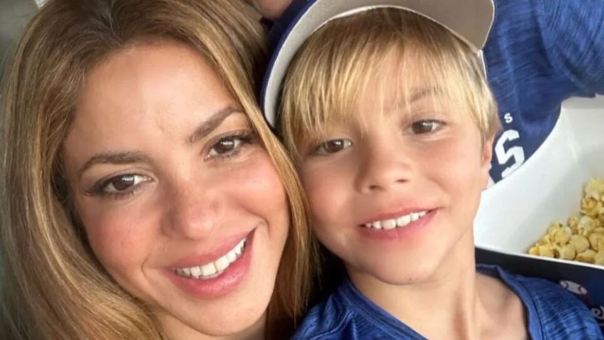 Sasha, el hijo menor de Shakira, montó su propio stand en Miami para ...