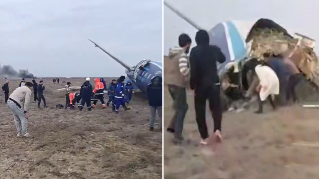 Grupo de pasajeros salió por la cola del avión siniestrado (+Videos) Grupo de pasajeros salió por la cola del avión siniestrado (+Videos)