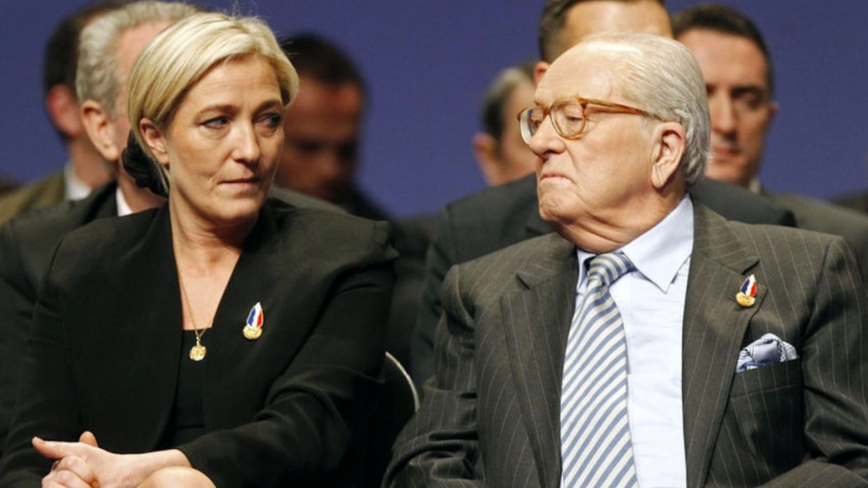 Jean-Marie Le Pen fue enterrado en la "estricta intimidad" y bajo gran ...