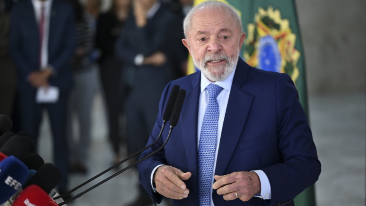 Lula Da Silva amenaza con “reciprocidad” a aranceles de Donald Trump