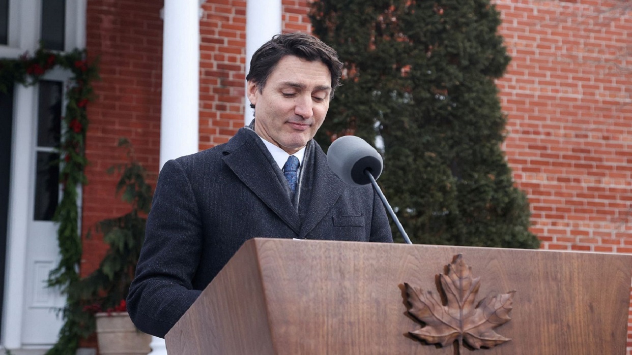 Trudeau se conmueve casi hasta las lágrimas en la recta final de su ...