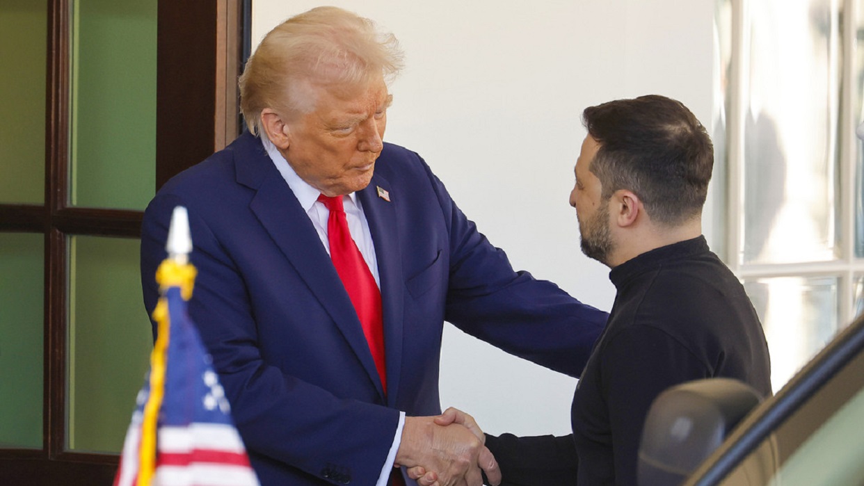 Donald Trump Y Volodimir Zelenski Firmaron Acuerdo Para La Explotación 0263