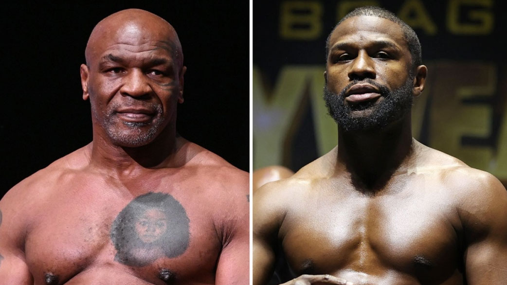 Anuncian pelea entre Mike Tyson y Floyd Mayweather
