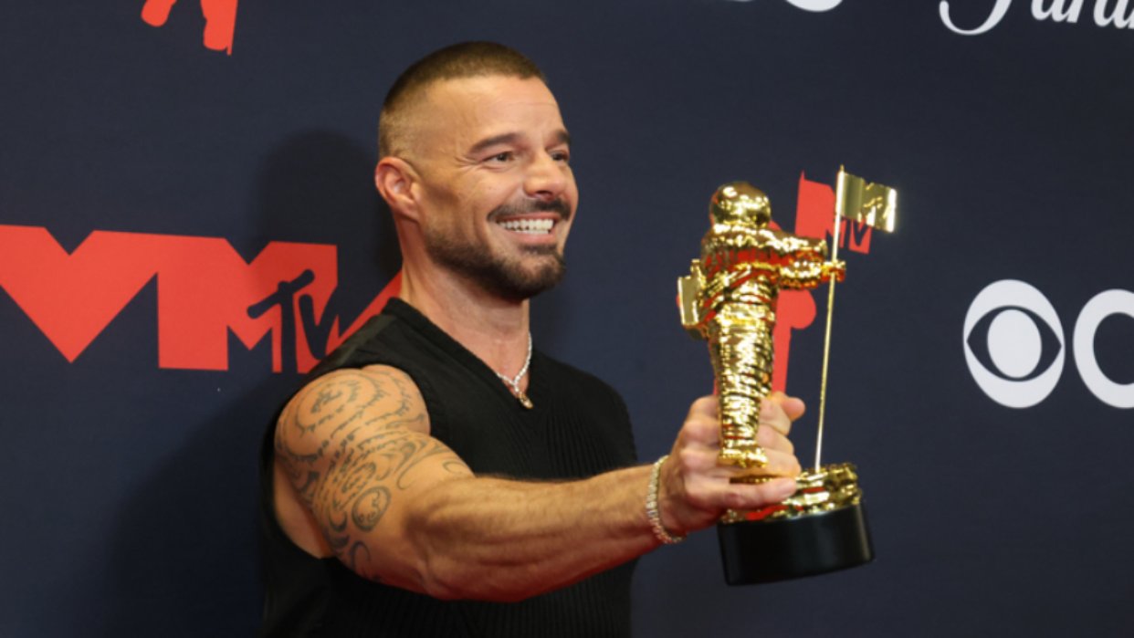 Ricky Martin hace historia en MTV VMA’s 2025 con el Latin Icon Award
