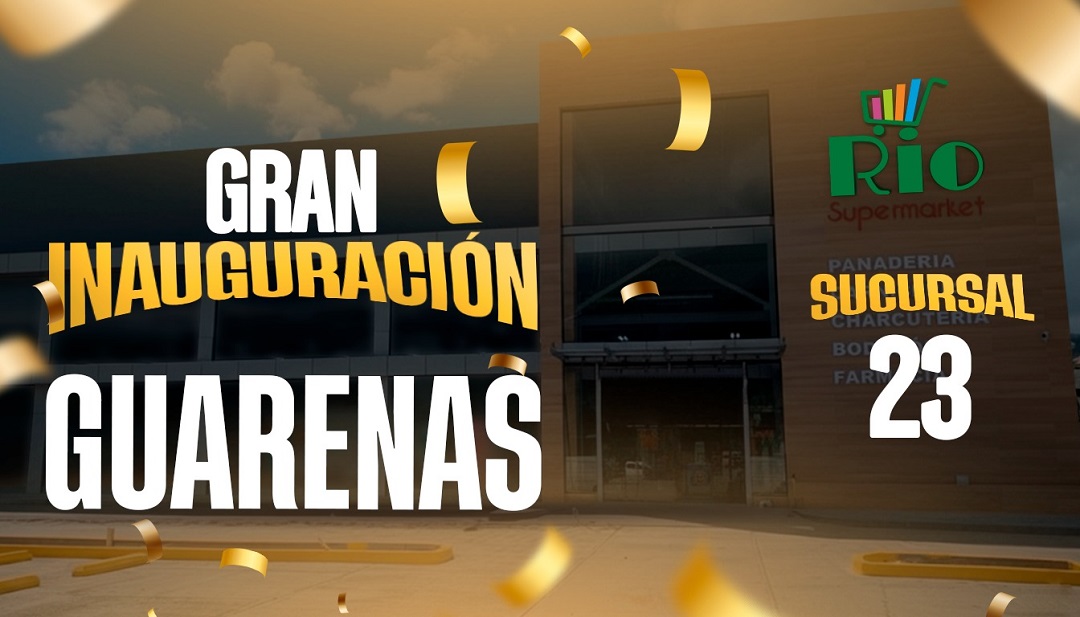 Rio Supermarket inaugura Guarenas y llega a 23 sucursales a nivel nacional